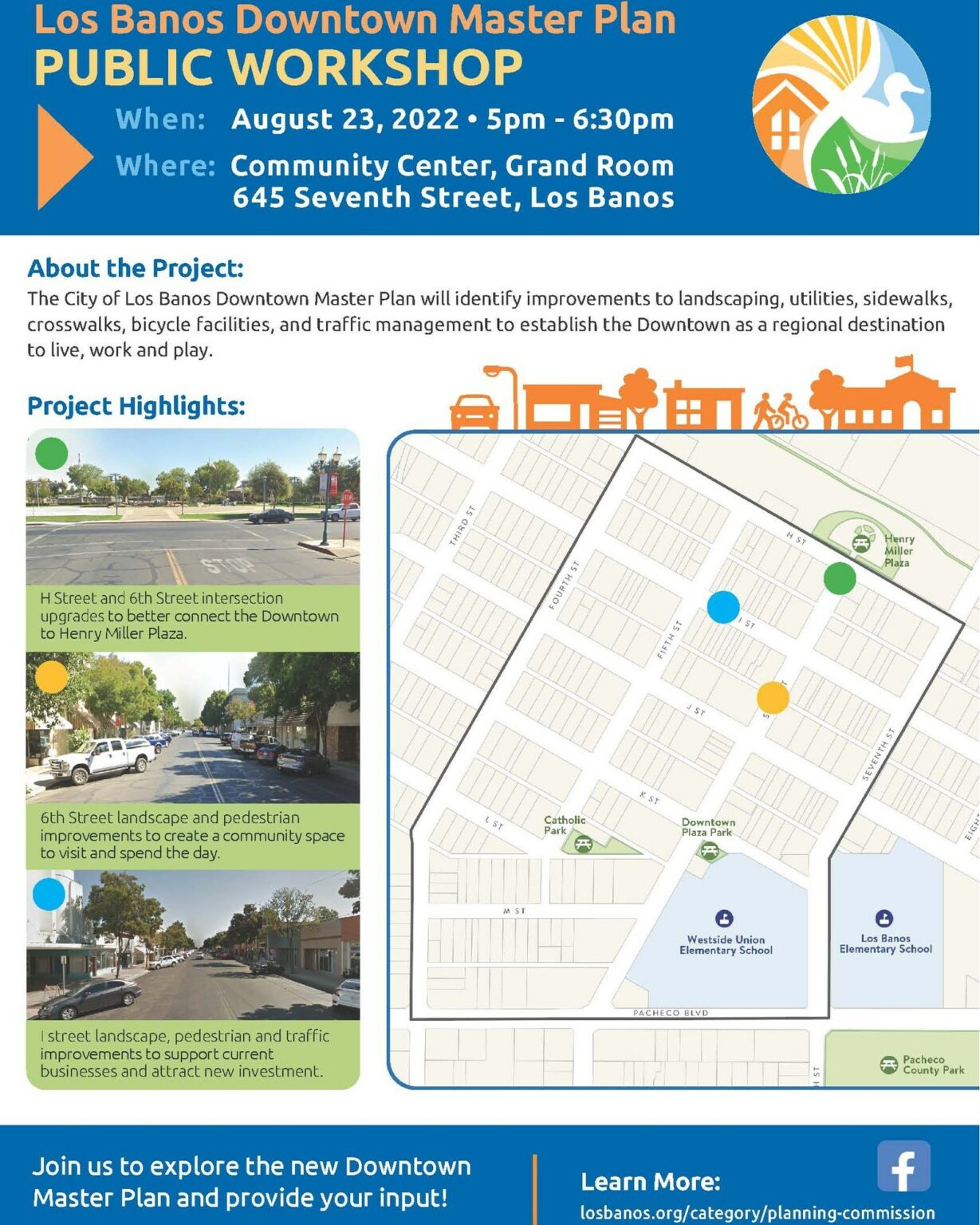 Los Banos Downtown Master Plan Community Meeting Aug 23 - Los Banos ...